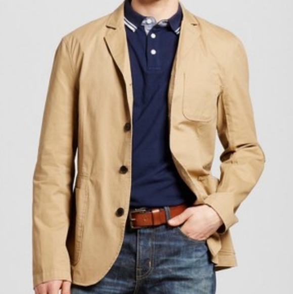 Merona | Suits & Blazers | Merona Mens Khaki Blazer Jacket Sports Coat ...